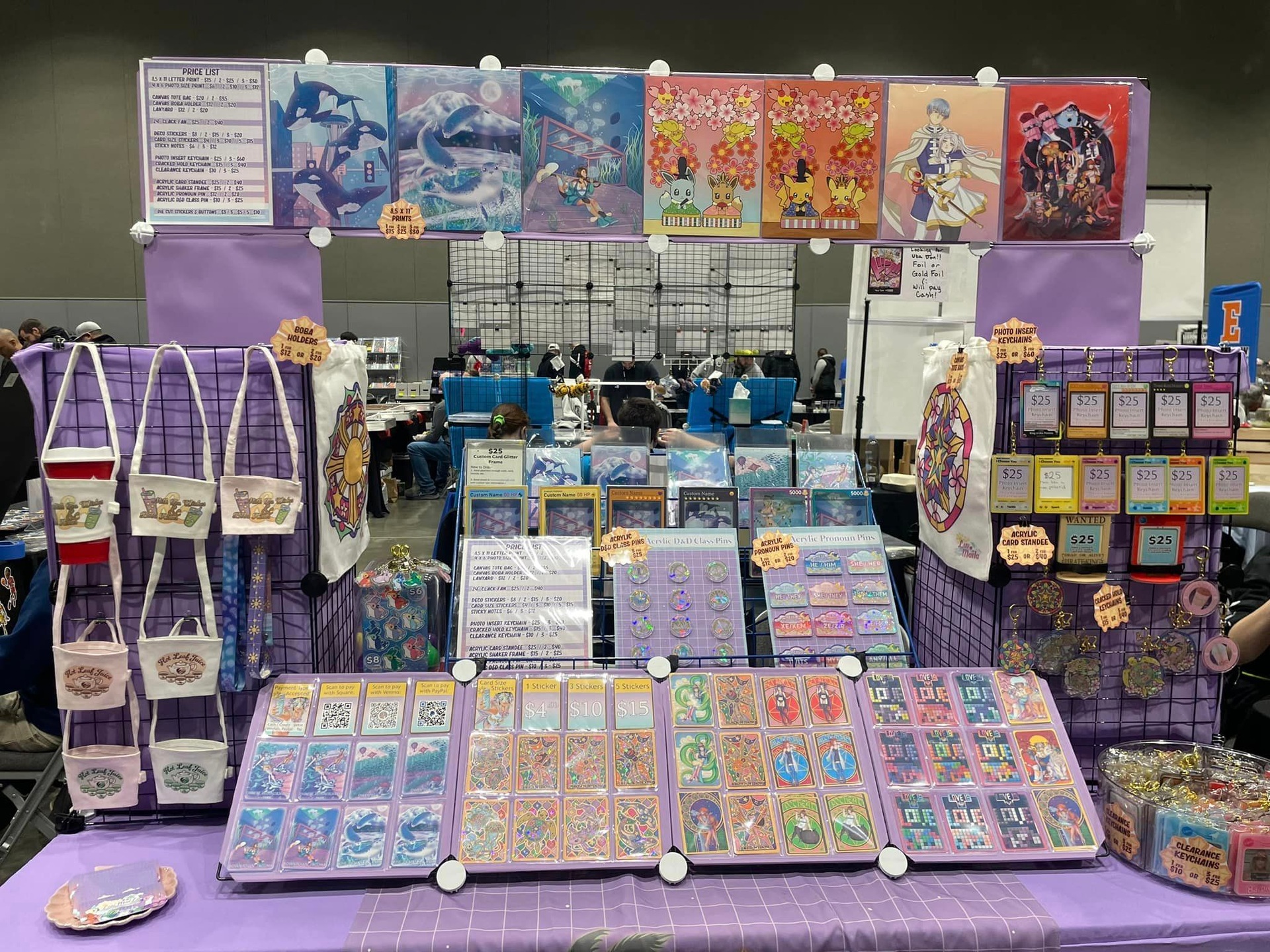 Booth Set Ups