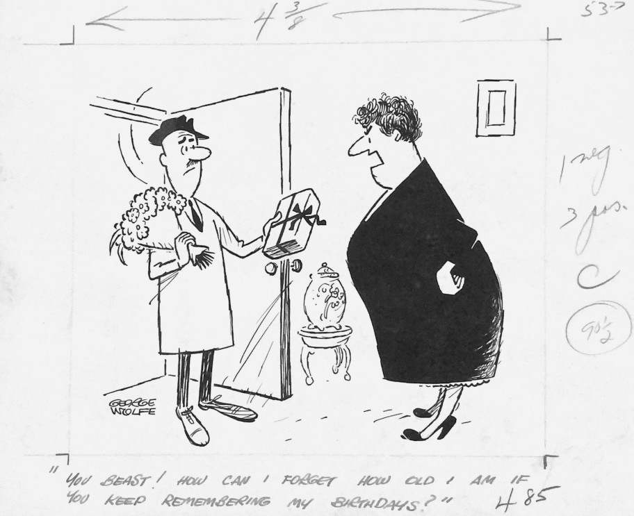 Eulogy for George Wolfe