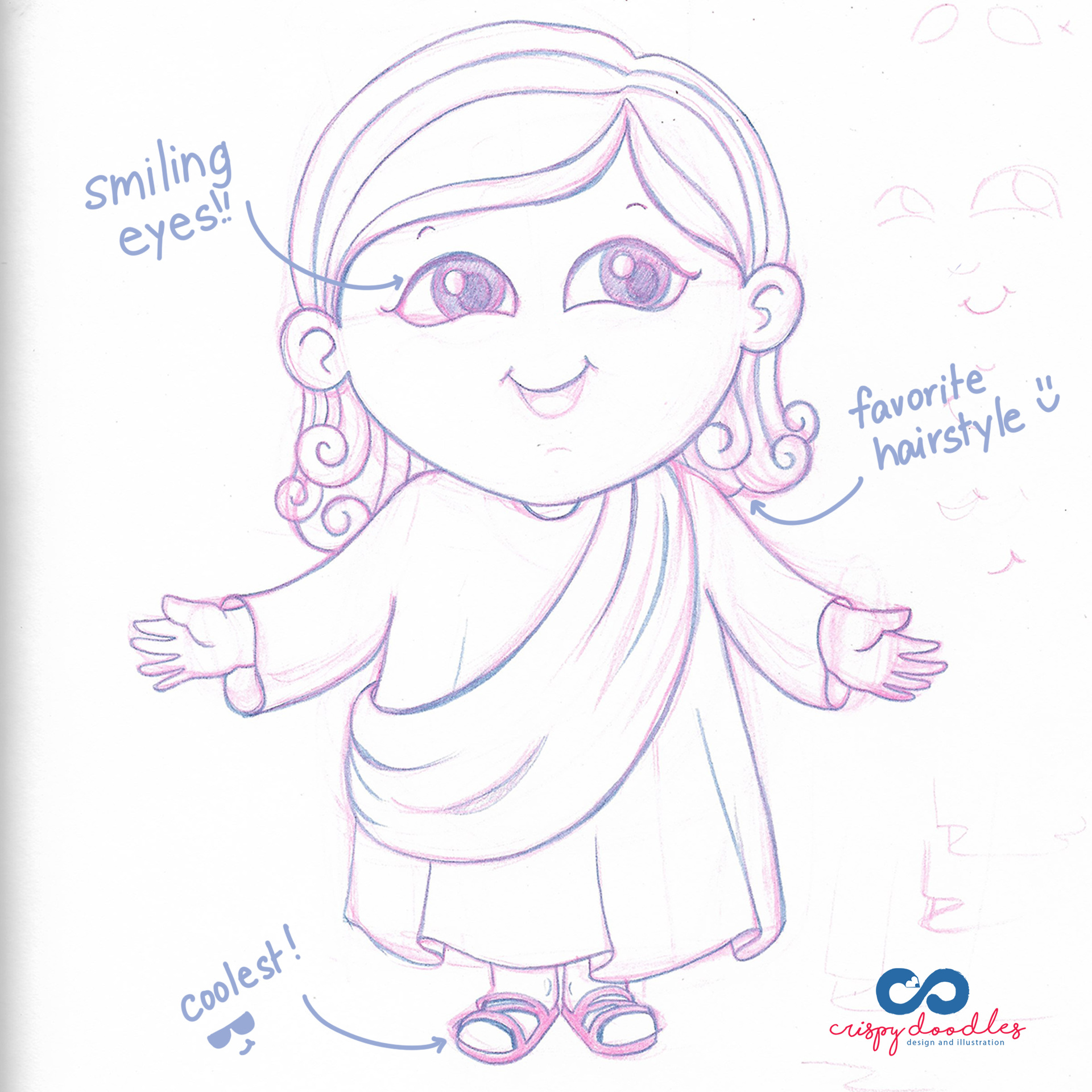 Crispy Doodles - Delzin Choksey Illustrator